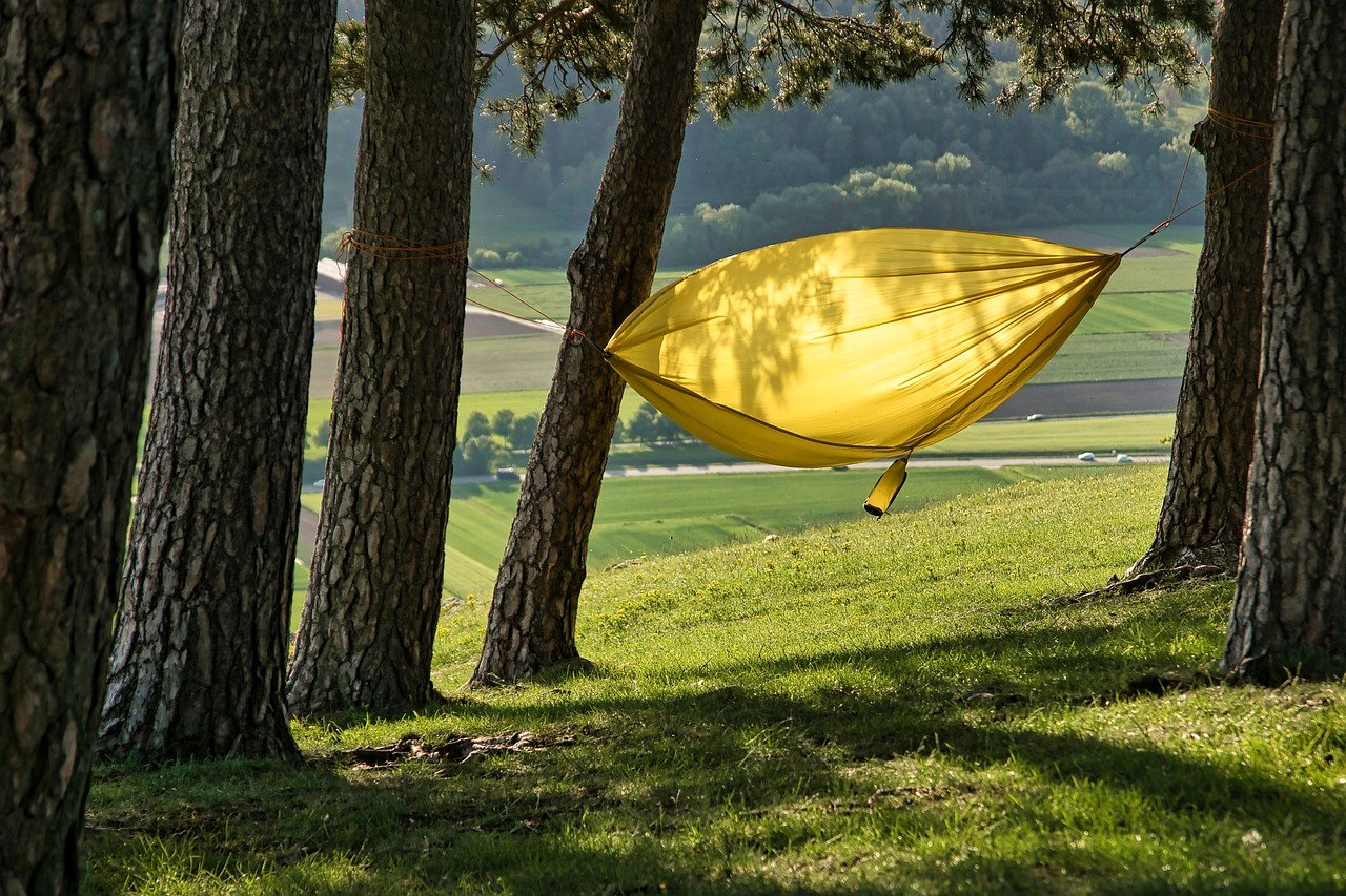 Lying in a Hammock - Retirement Monkeys